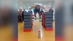 ‘Active lad’ claims plyometric push-ups record - 3Bs Radio